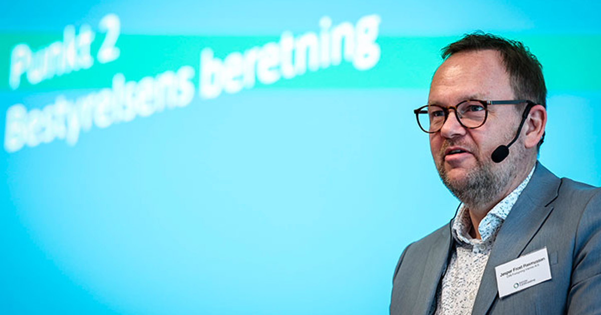 Jesper Frost Rasmussen er fortsat formand | DanskFjernvarme