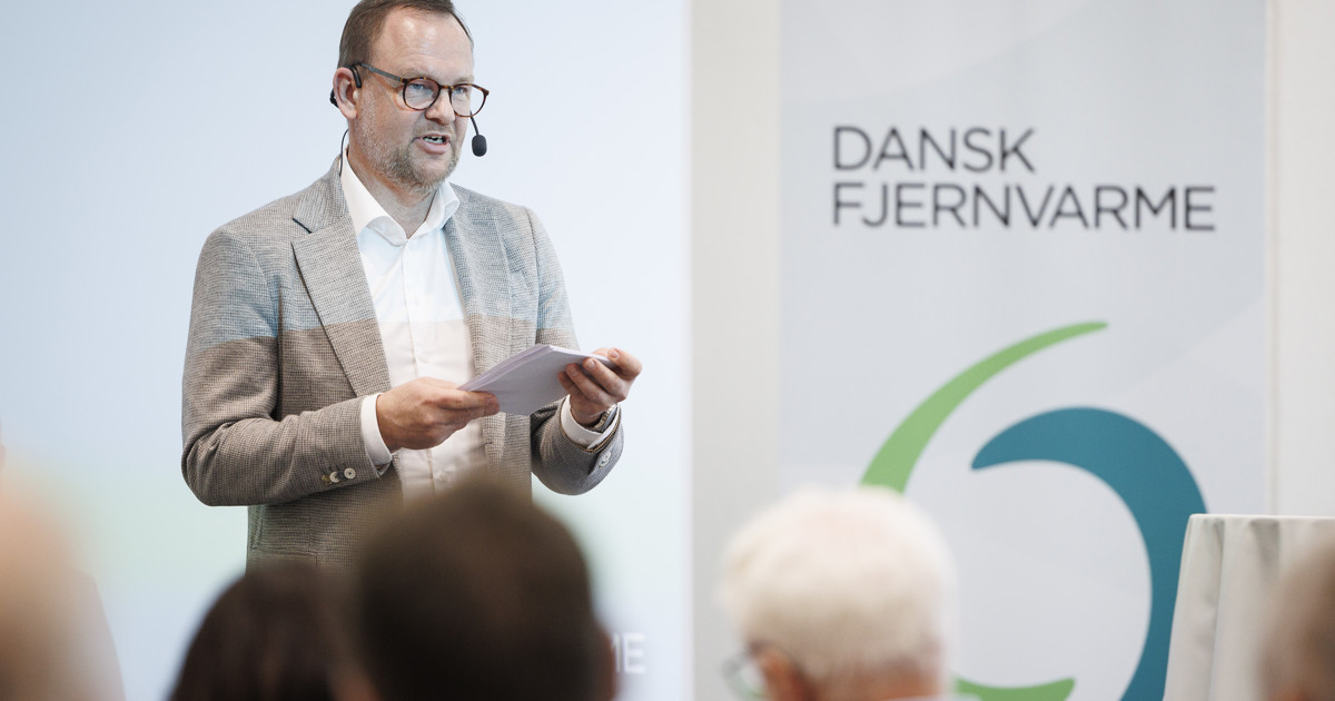 Jesper Frost Rasmussen fortsætter som formand | DanskFjernvarme
